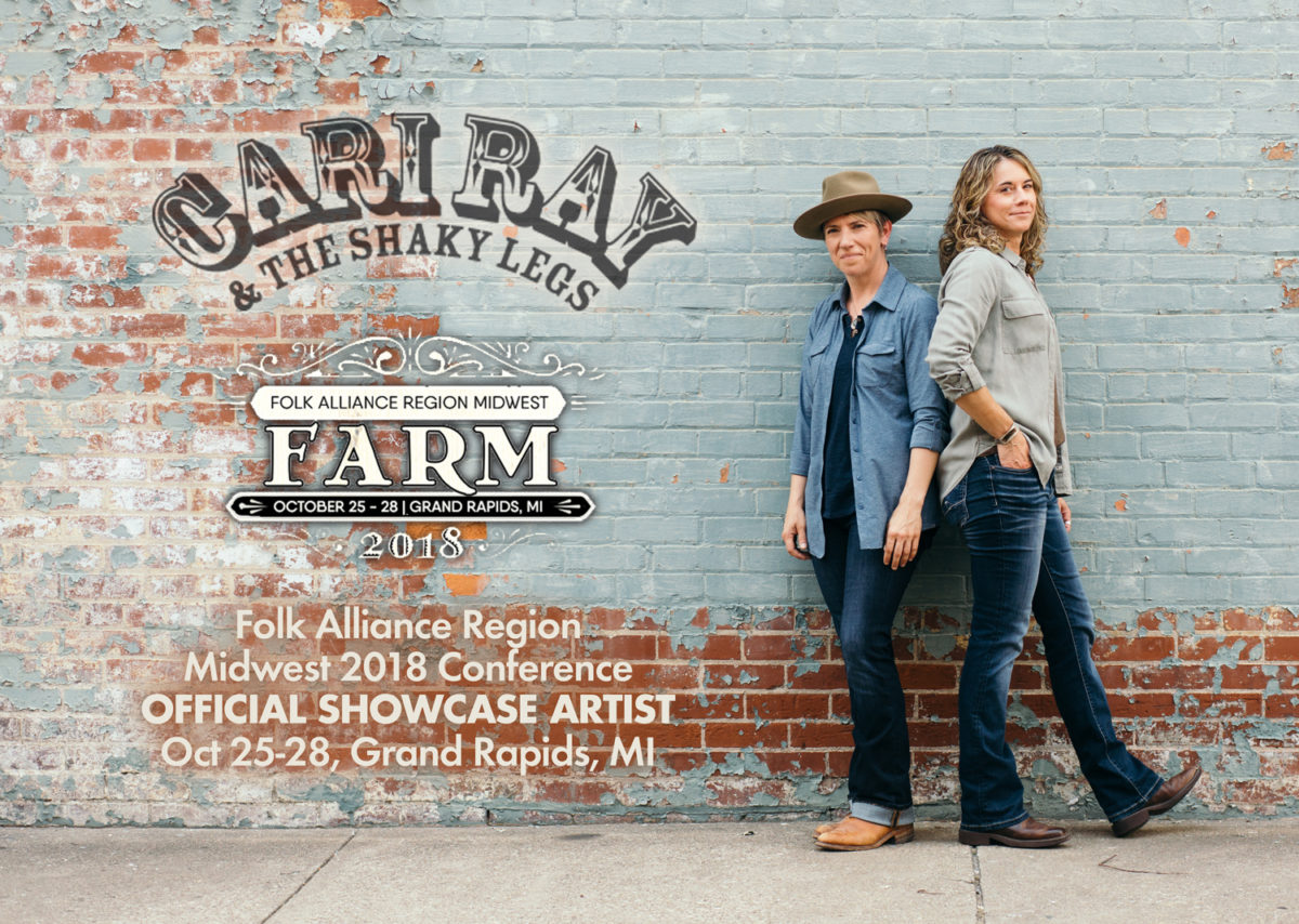Cari Ray & The Shaky Legs Showcasing at FARM 2018 | Cari Ray | Musician ...